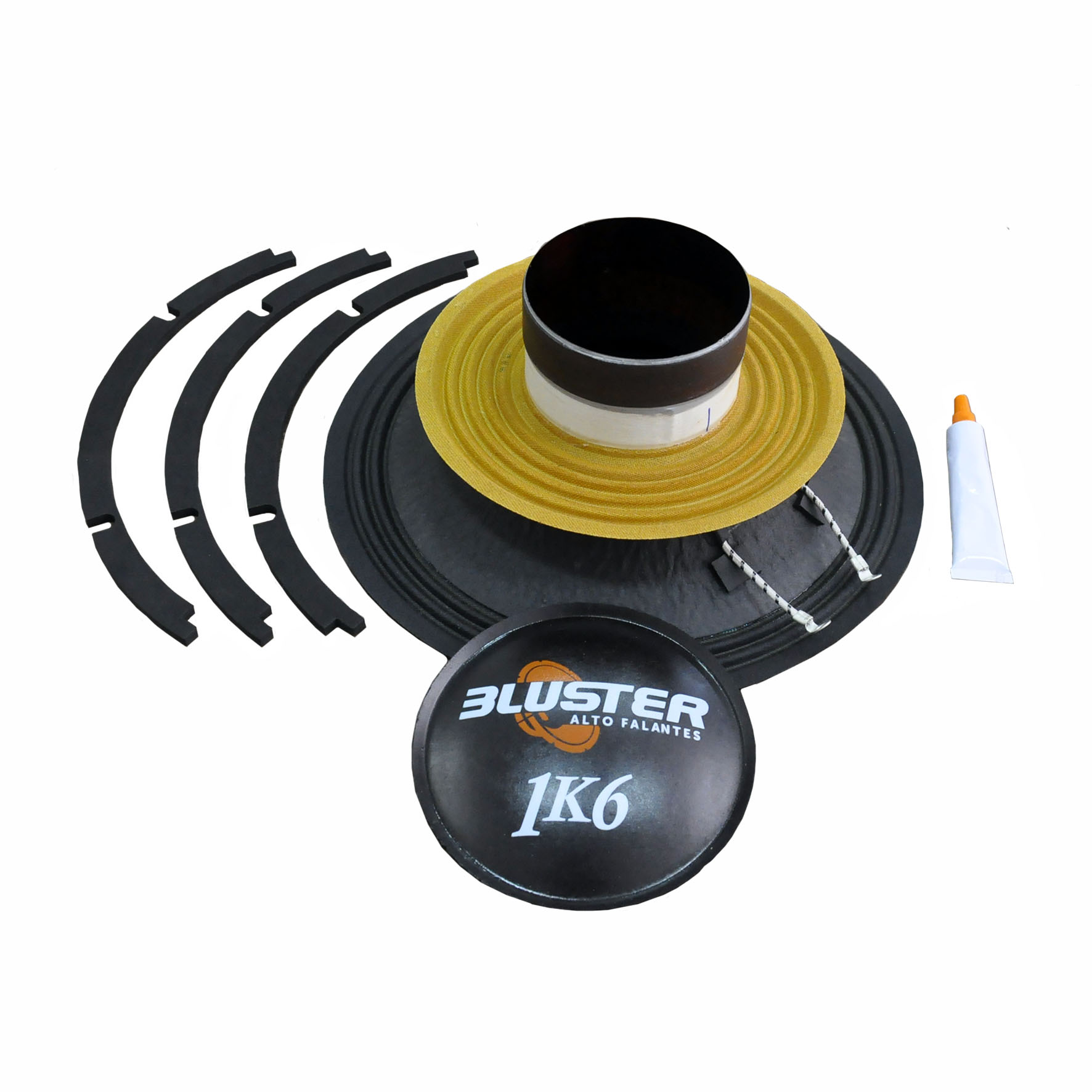 Kit Reparo 12” BLUSTER 1K6 DE 800 RMS | Bluster Alto Falantes