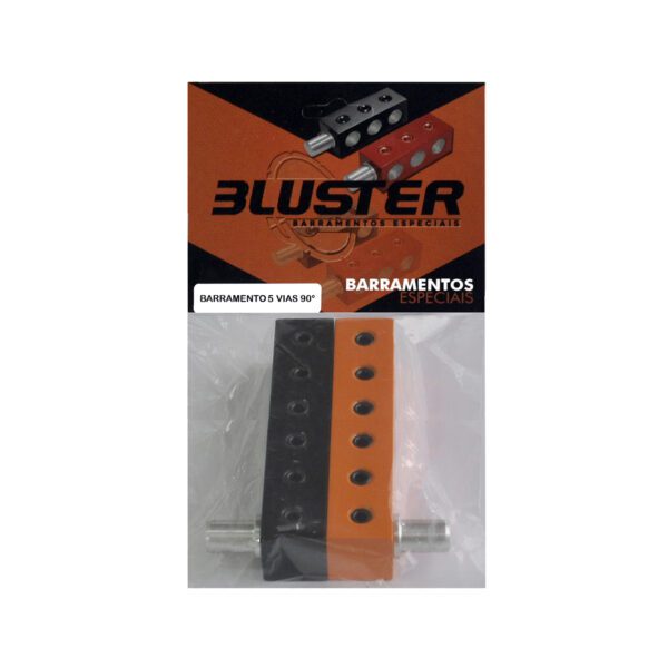 Barramento Adaptador 5 Vias 90º | Bluster Alto Falantes