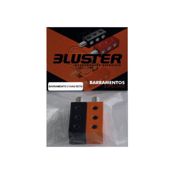 Barramento Adaptador 3 Vias Reto | Bluster Alto Falantes