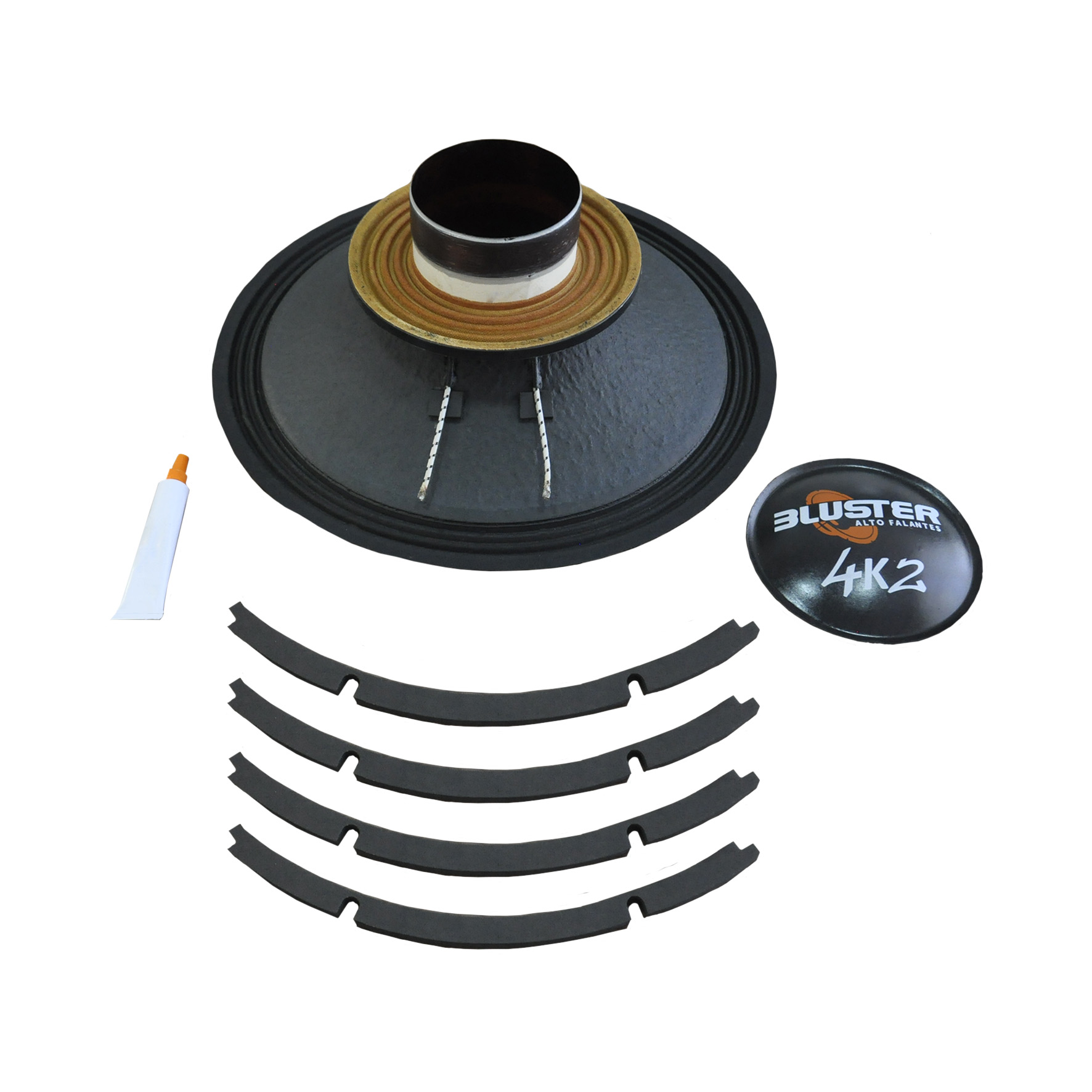 KIT AF 15 BLUSTER 4K2 DE 2.100 RMS | Bluster Alto Falantes