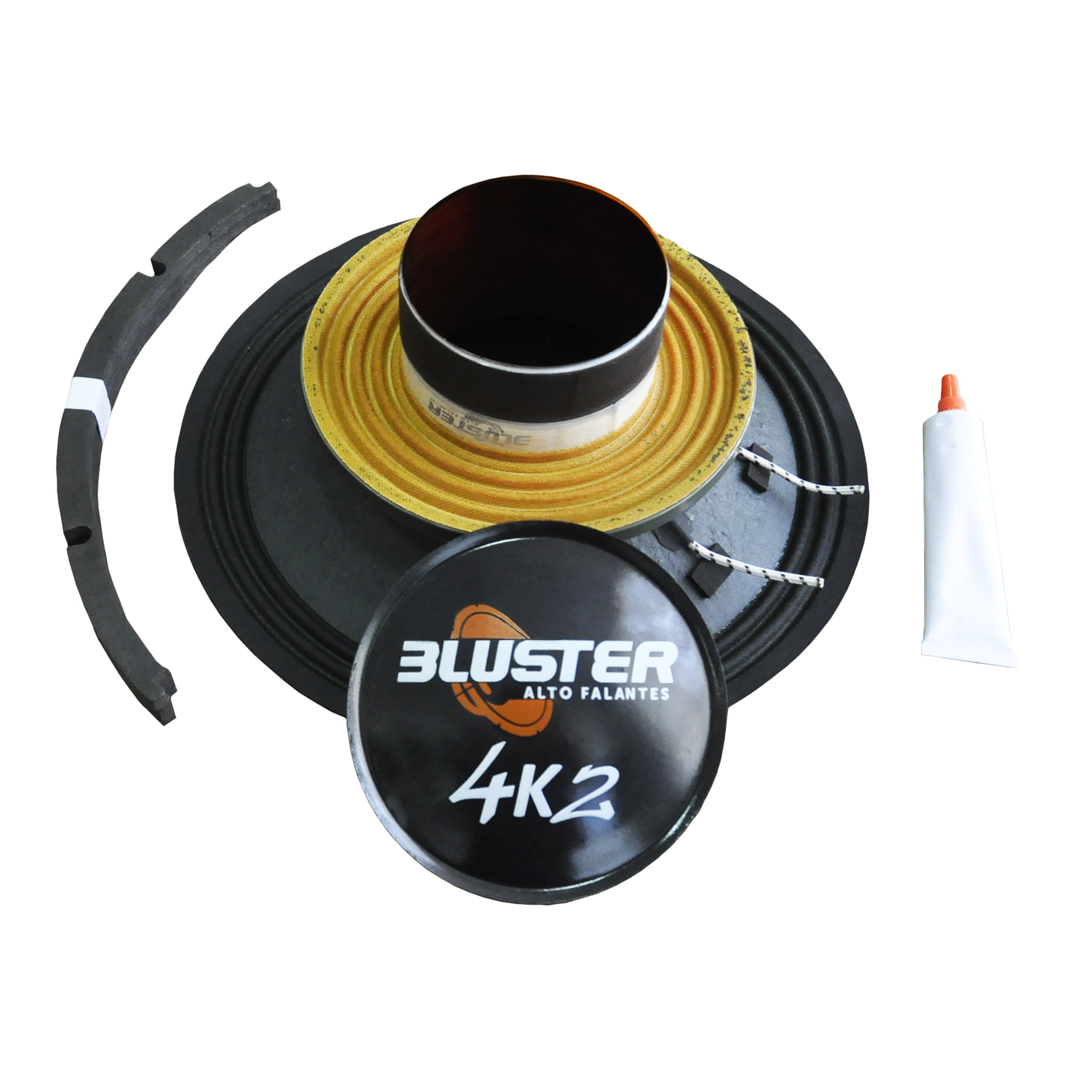 KIT REPARO AF 12" BLUSTER 4K2 DE 2.100 RMS | Bluster Alto Falantes